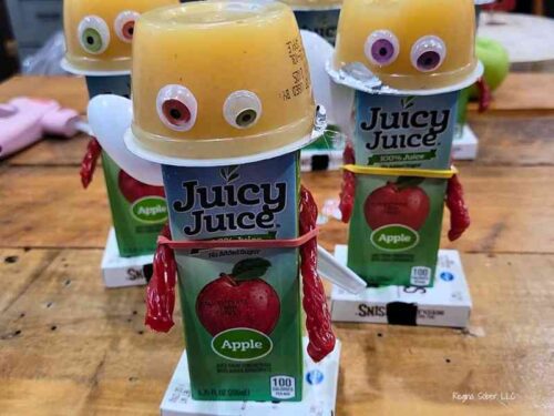 Assembled Robot Snacks Treat - Eat Travel Life