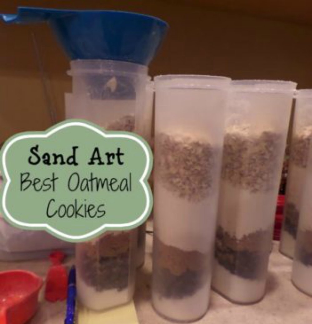 Sand Art Oatmeal Cookie recipe - Best ever - Eat Travel Life