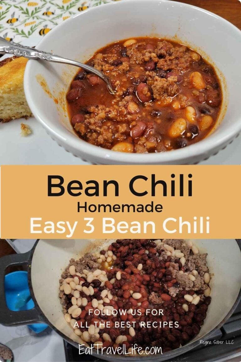 Easy Bean Chili Recipe | 3 Bean Chili