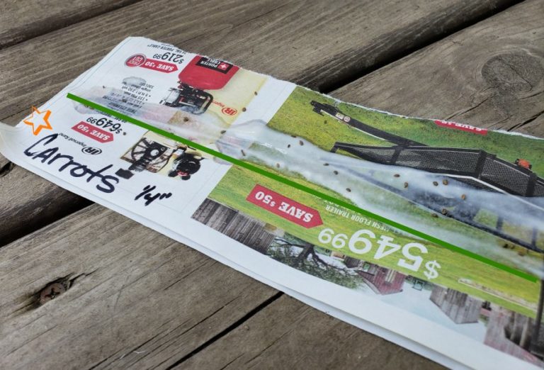 Homemade Seed Strips for Gardening
