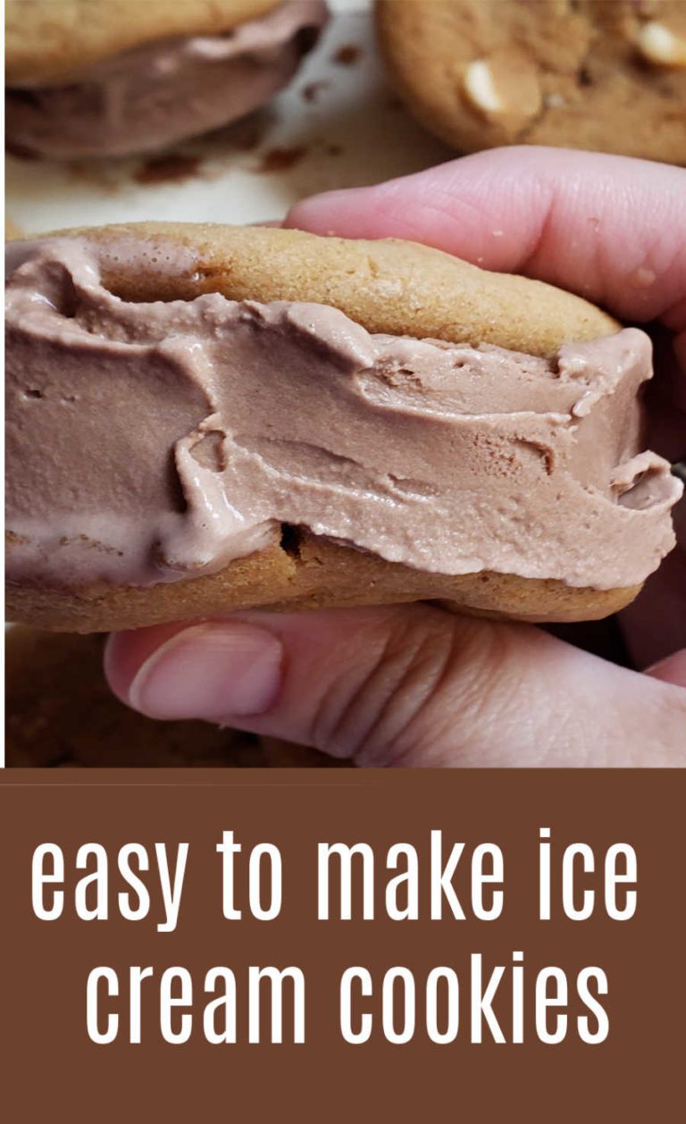 homemade ice cream cookies recipe - Eat Travel Life