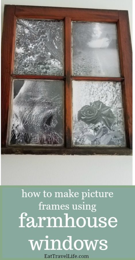window frame projects - picture frames DIY - Eat Travel Life