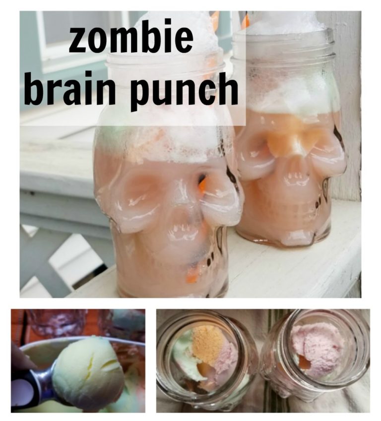 Perfect Halloween recipe: zombie brain punch - Eat Travel Life