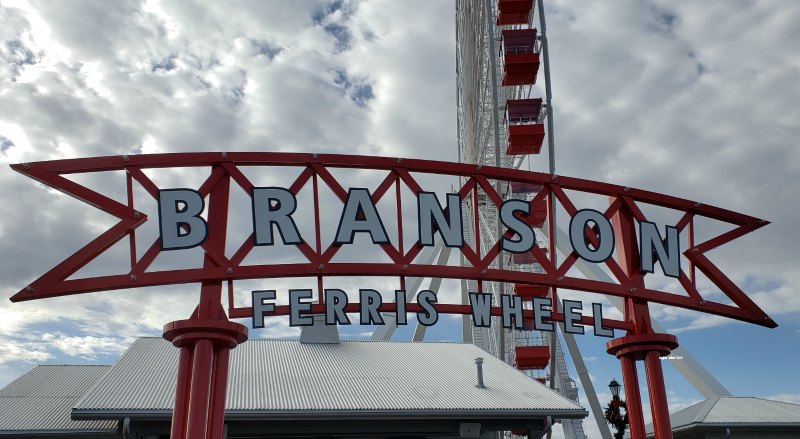 Floating on a Gondola in the Sky on the Branson Ferris Wheel
