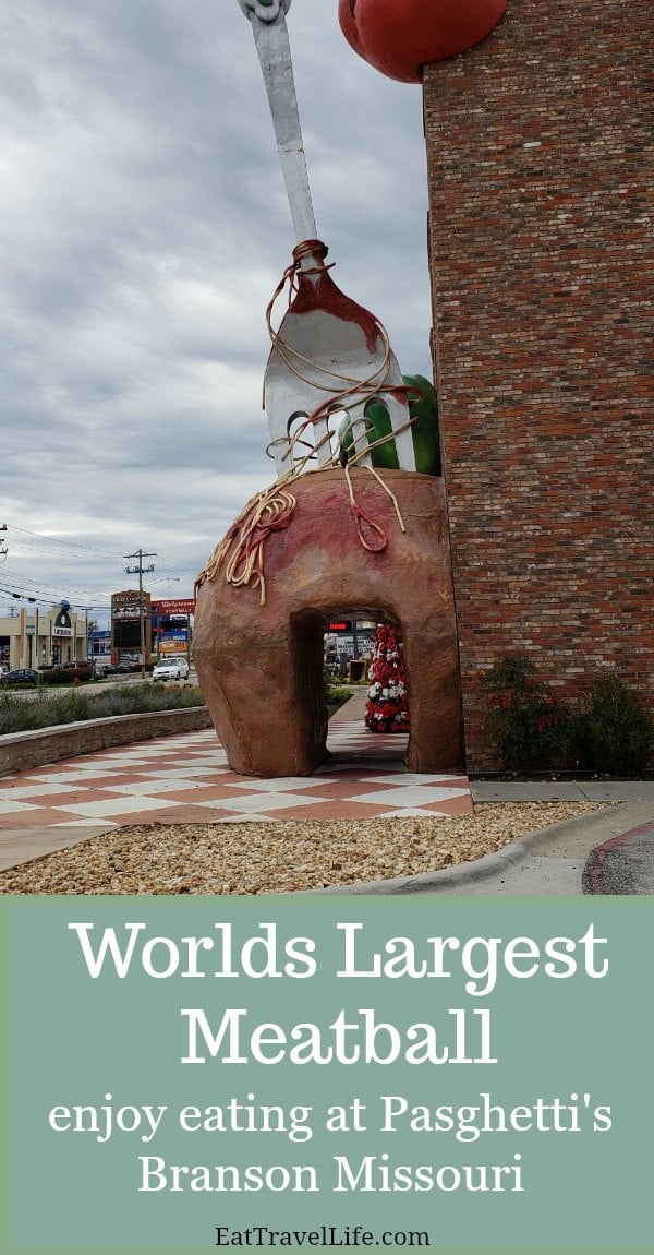 Eat At The World's Largest Meatball At Bransons Pasghetti's