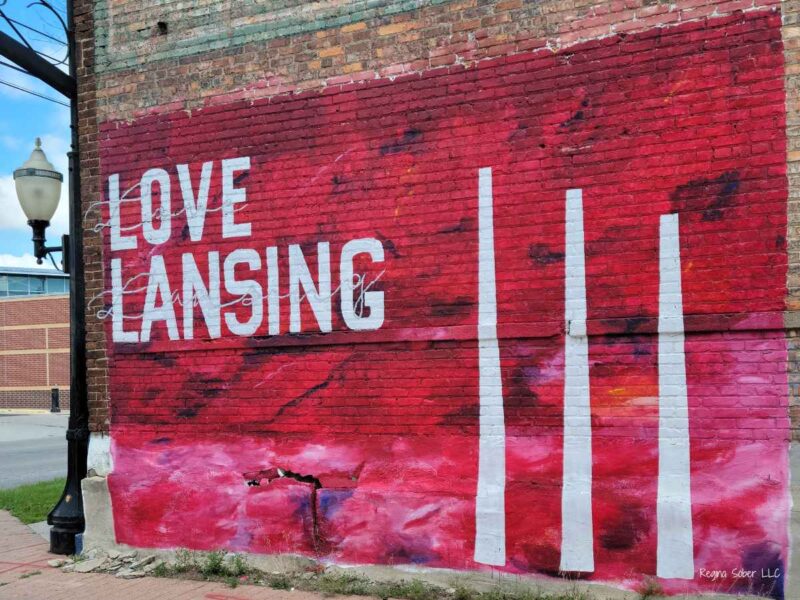 35+ Street Art Murals in Lansing Michigan