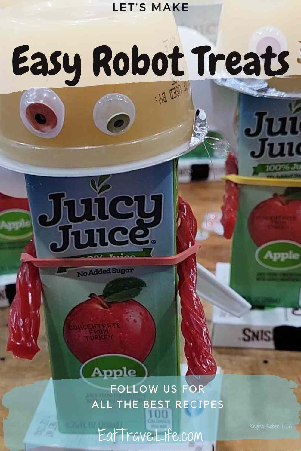 Assembled Robot Snacks Treat - Eat Travel Life