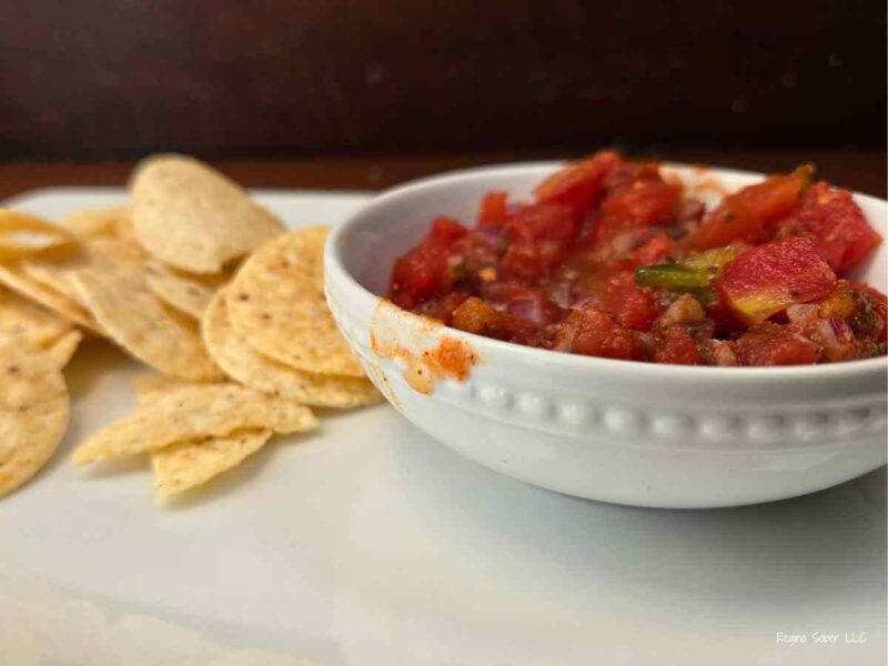 Simple Four Ingredient Salsa Recipe